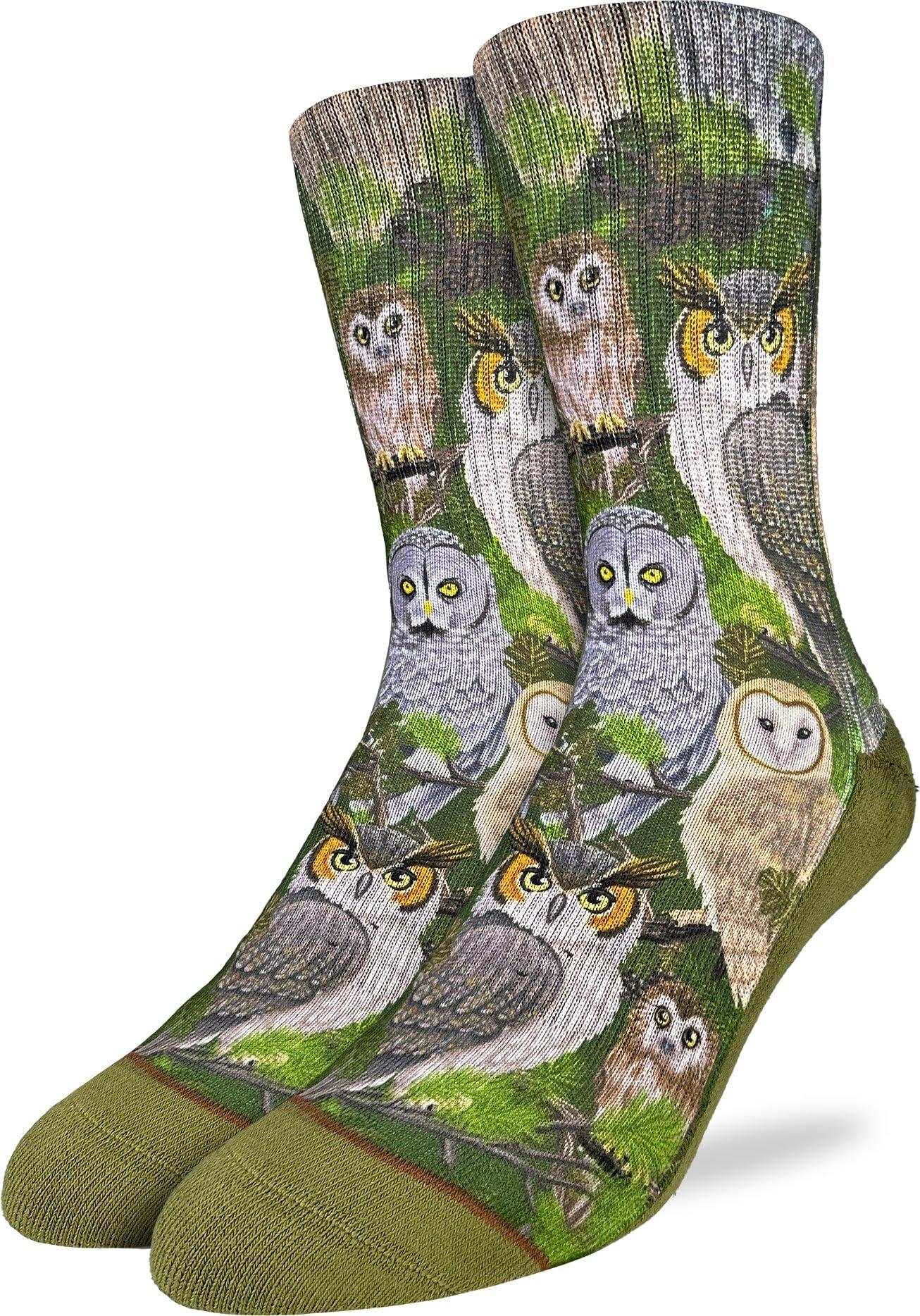 Staring Owls Men's Socks | International Owl Center Online Store