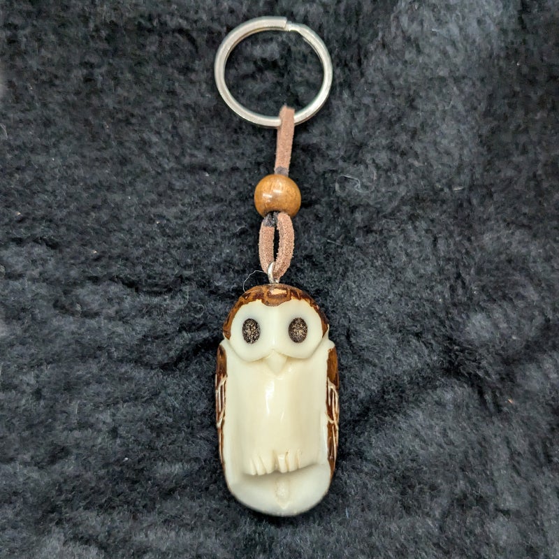 Tagua Keychain | International Owl Center Online Store